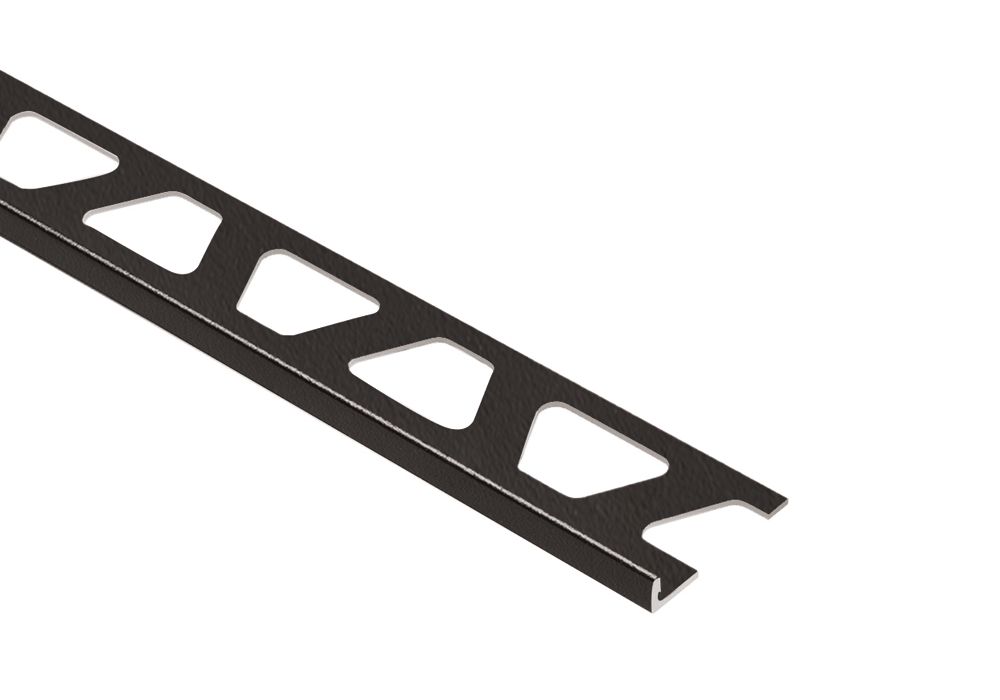 Schluter A30MGS Jolly Edge Trim 1/8" Alum Matte Blk